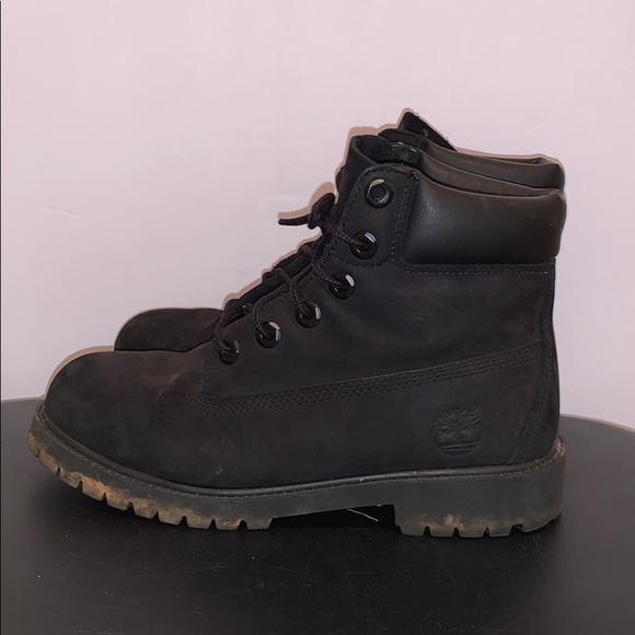 Timberland | Shoes | Timberland Black Suede Leather Boots | Poshmark